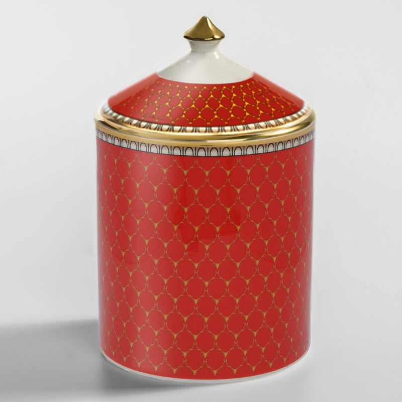 Antler Trellis Red Lidded Candle – HALCYON DAYS