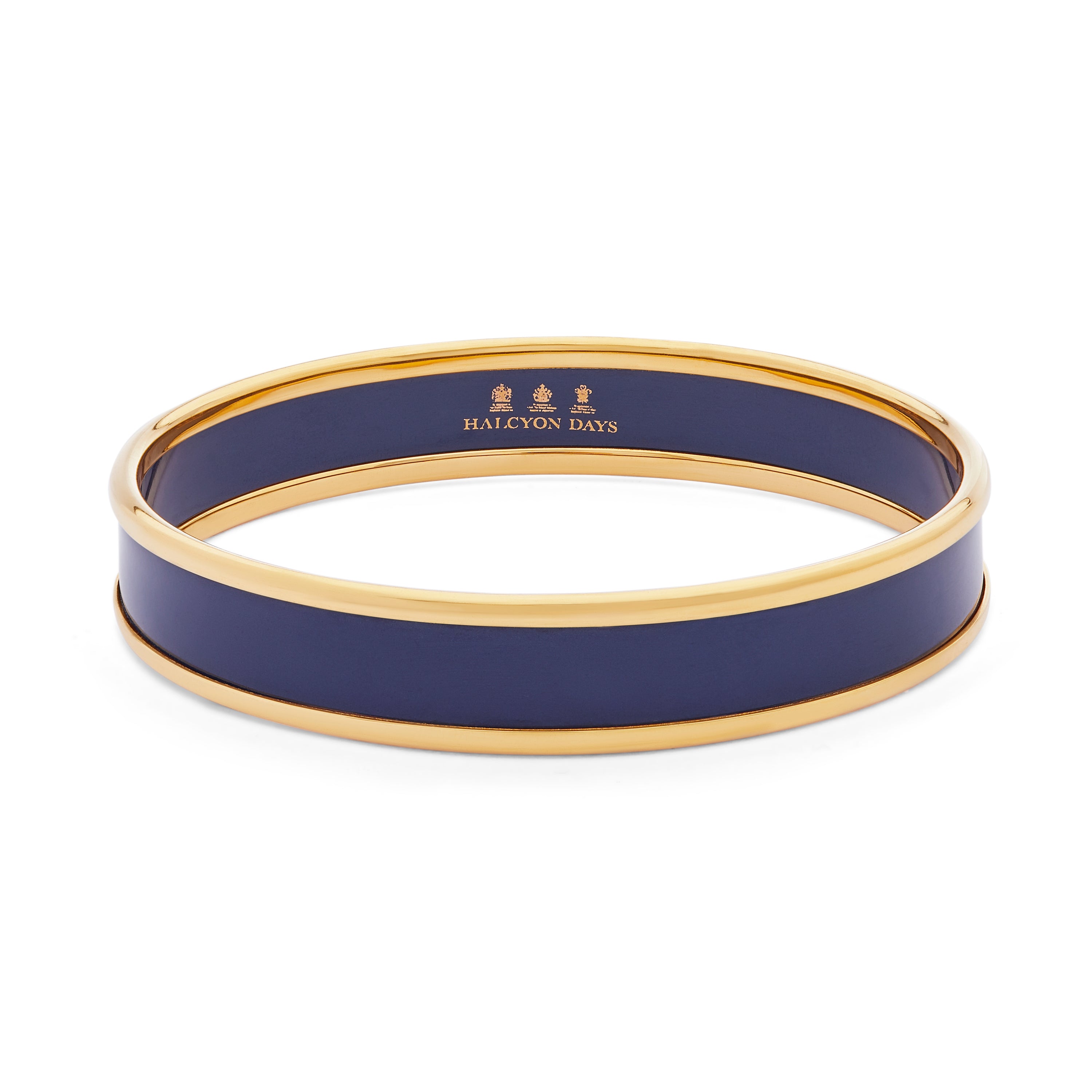 Navy & Gold Enamel Bangle | Halcyon Days – HALCYON DAYS