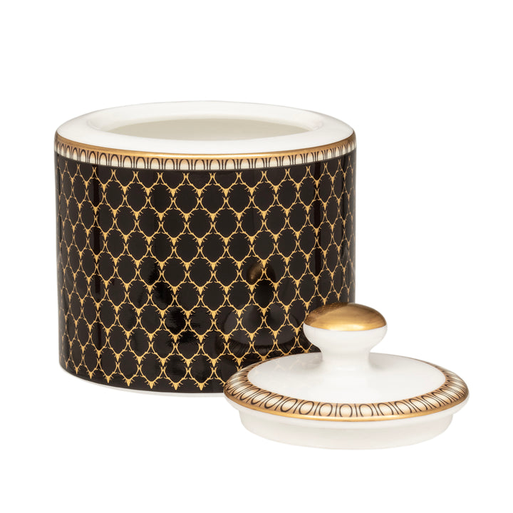 Antler Trellis Sugar Pot Black – HALCYON DAYS