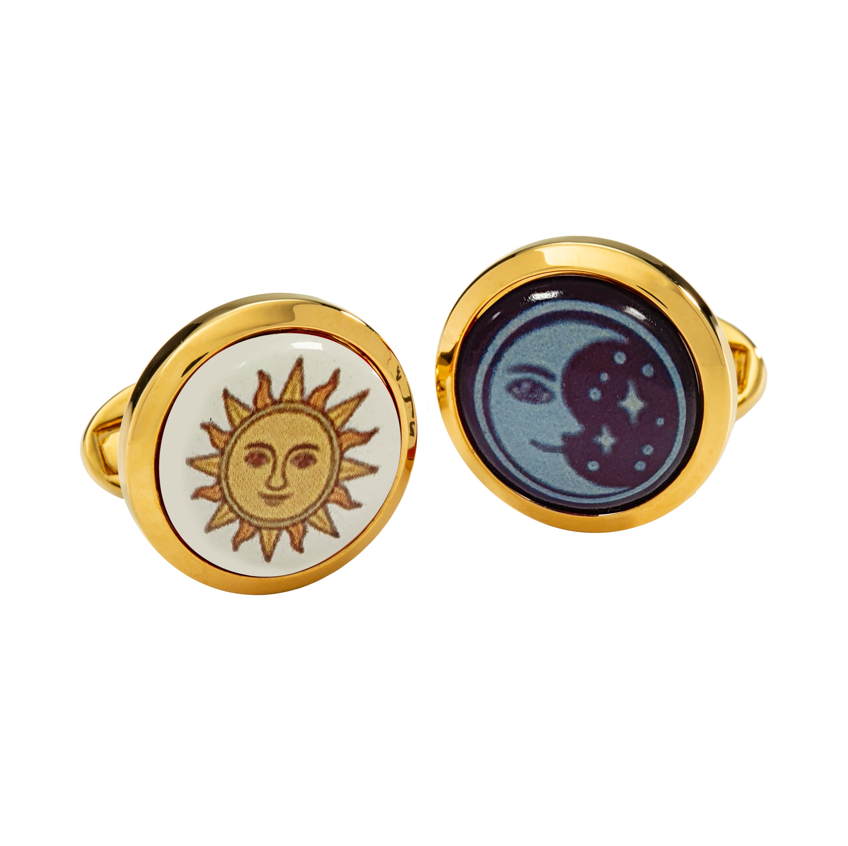 Day & Night Gold Cufflinks – HALCYON DAYS