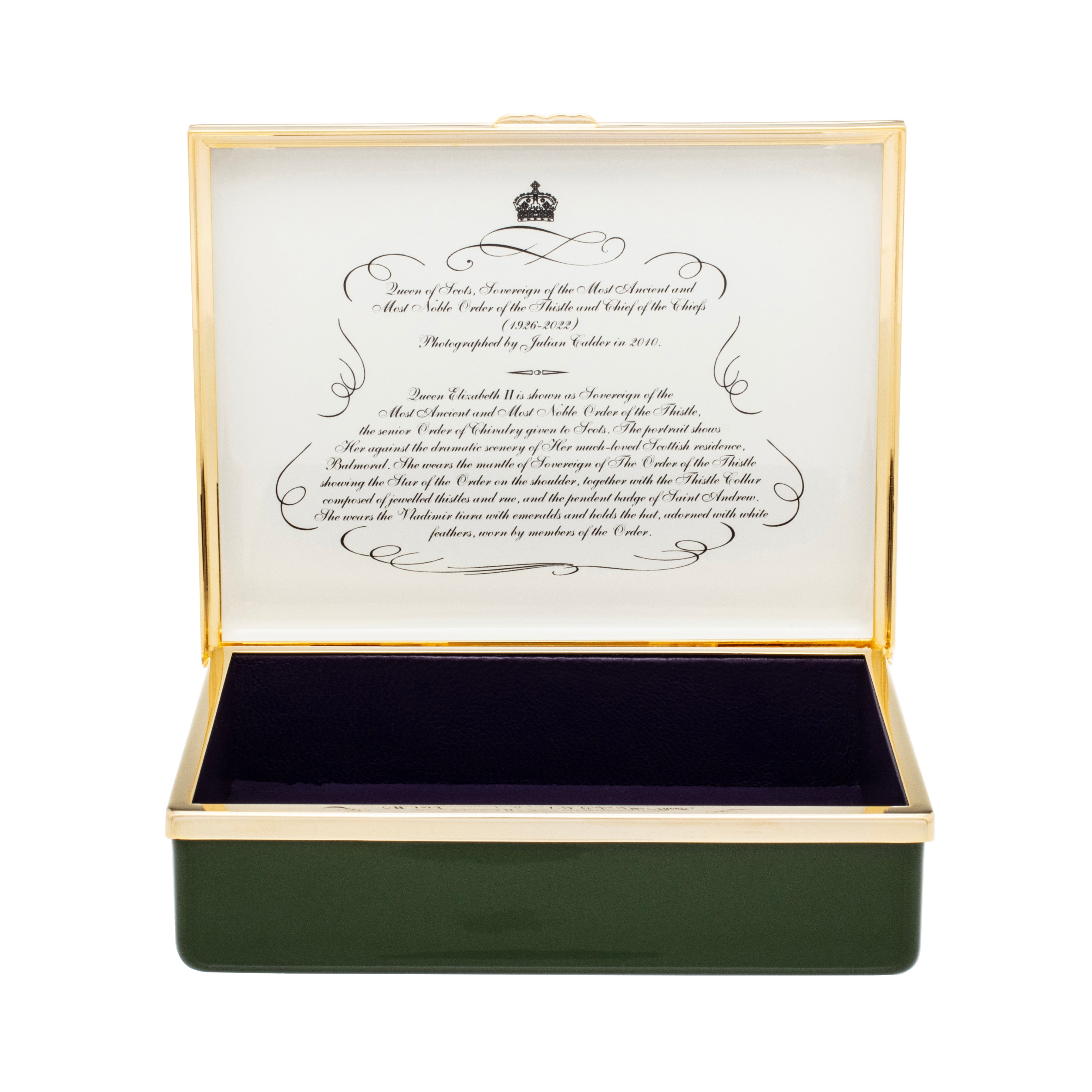 Her Majesty Queen Elizabeth II Enamel Box | Halcyon Days – HALCYON DAYS