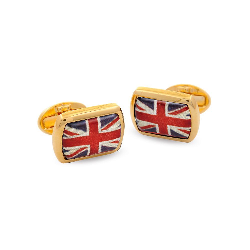Halcyon Days Union Jack Enamel Cufflinks – HALCYON DAYS